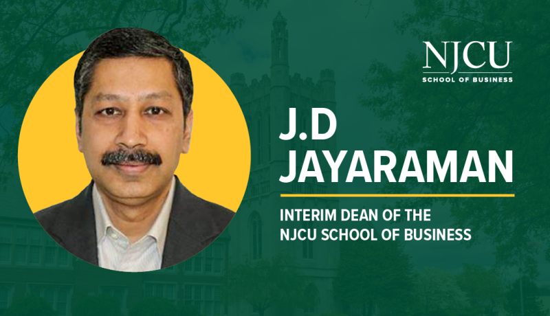 Academic Affairs Leadership Update: J.D. Jayaraman Appointed Interim Dean of the School of ...